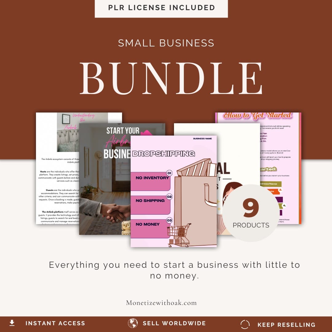 Small Business Bundle (DFY) - Monetize With Oak